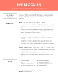 Best Actor Resume Example For 2024 MyPerfectResume Best Actor Resume Example For 2024 MyPerfectResume