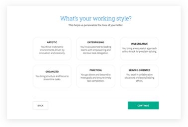 Cover Letter Builder - The Best Cover Letter Generator