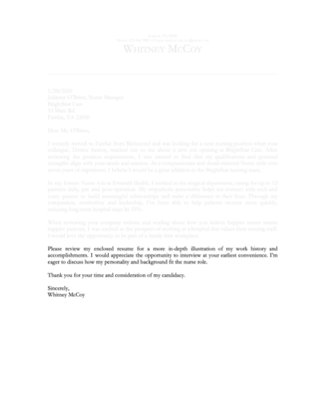 Cover Letter Format: 2021 How-to Guide + Examples