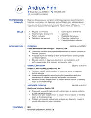 Great Medical Resume Examples For 2022 MyPerfectResume Great Medical Resume Examples For 2022 MyPerfectResume