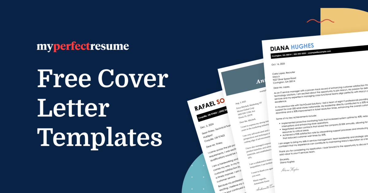 20+ Free Cover Letter Templates for 2026 (Customize & Download)